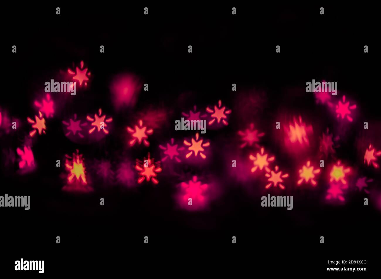 Snowflake bokeh hi-res stock photography and images - Alamy