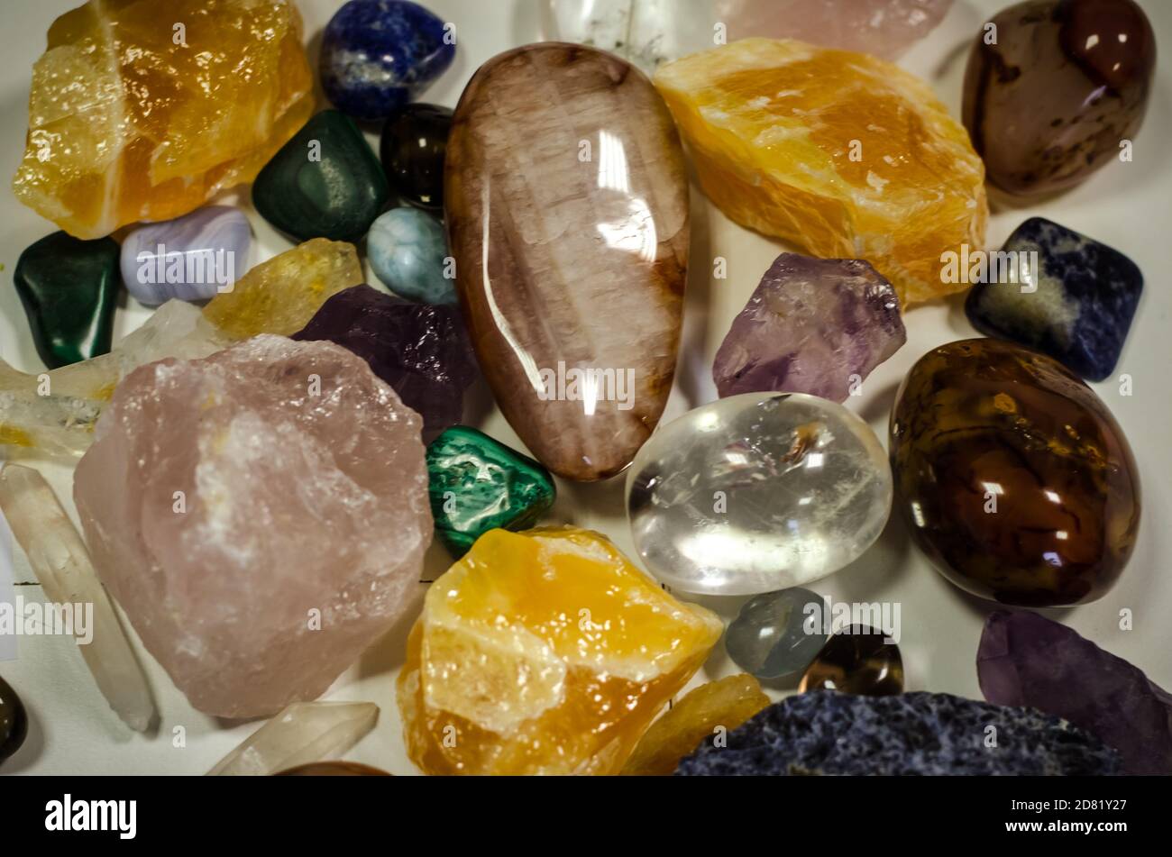 Colorful gem stones hi-res stock photography and images - Alamy