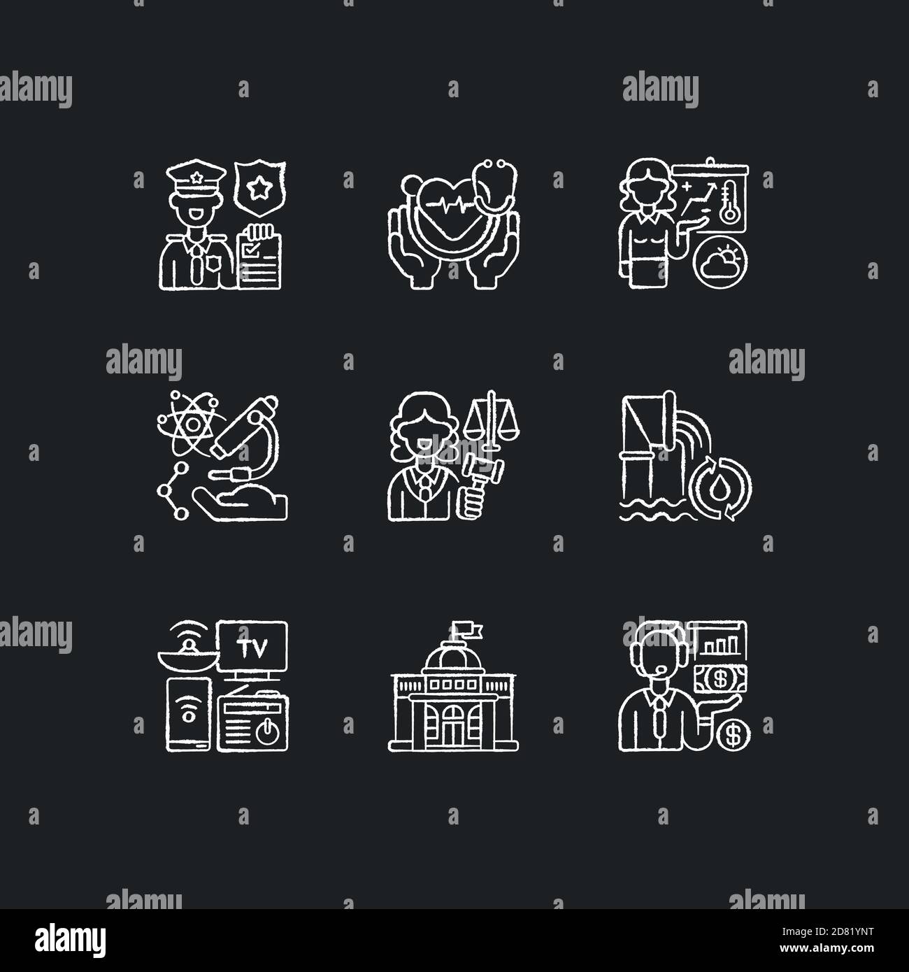 Essential public service Stock Vector Images - Alamy