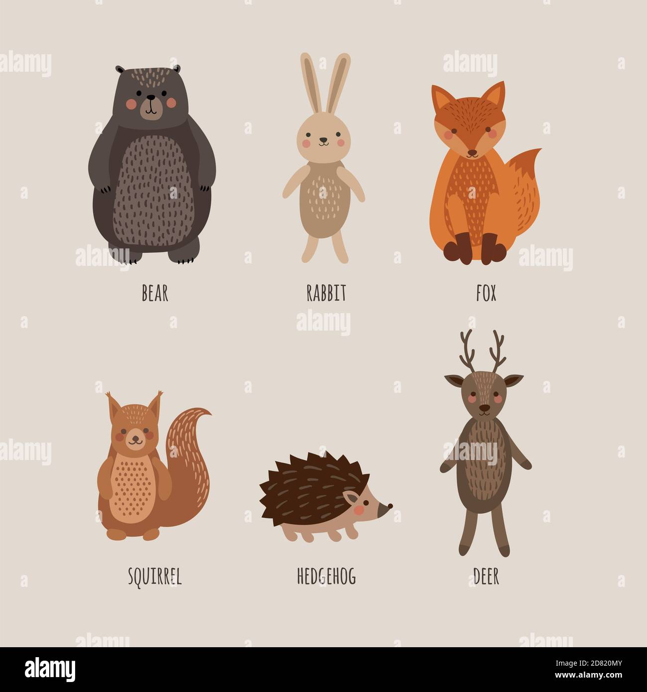 Forest Animals For Kids
