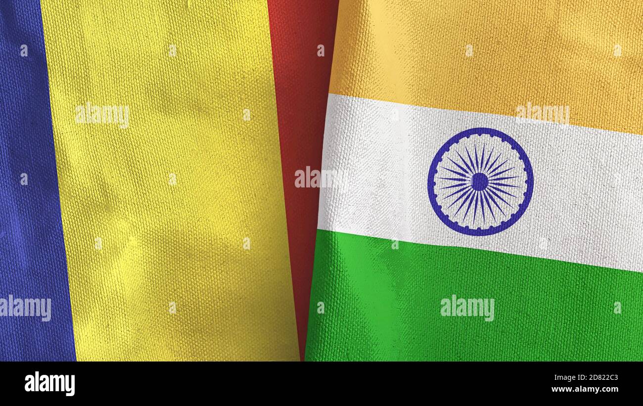 Romania india flag hi-res stock photography and images - Alamy