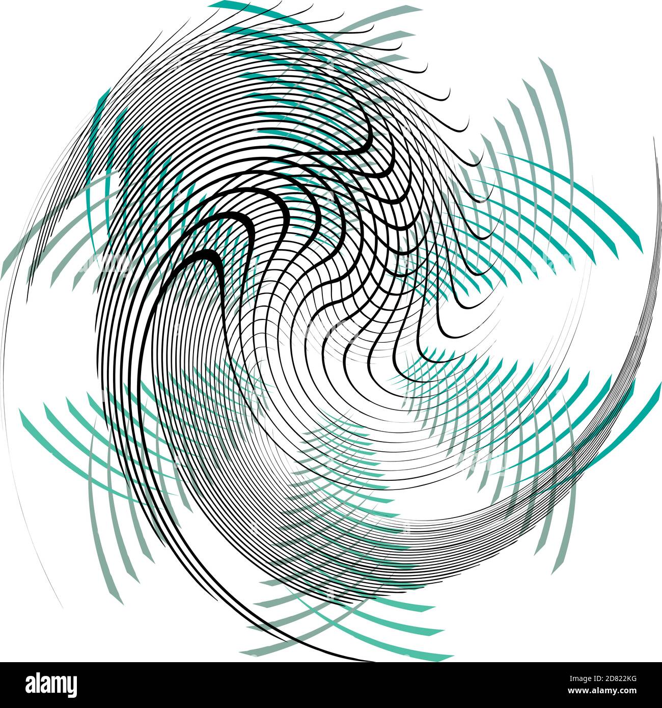 Overlaying abstract Spiral, Swirl, Twirl vector. Volute, helix ...