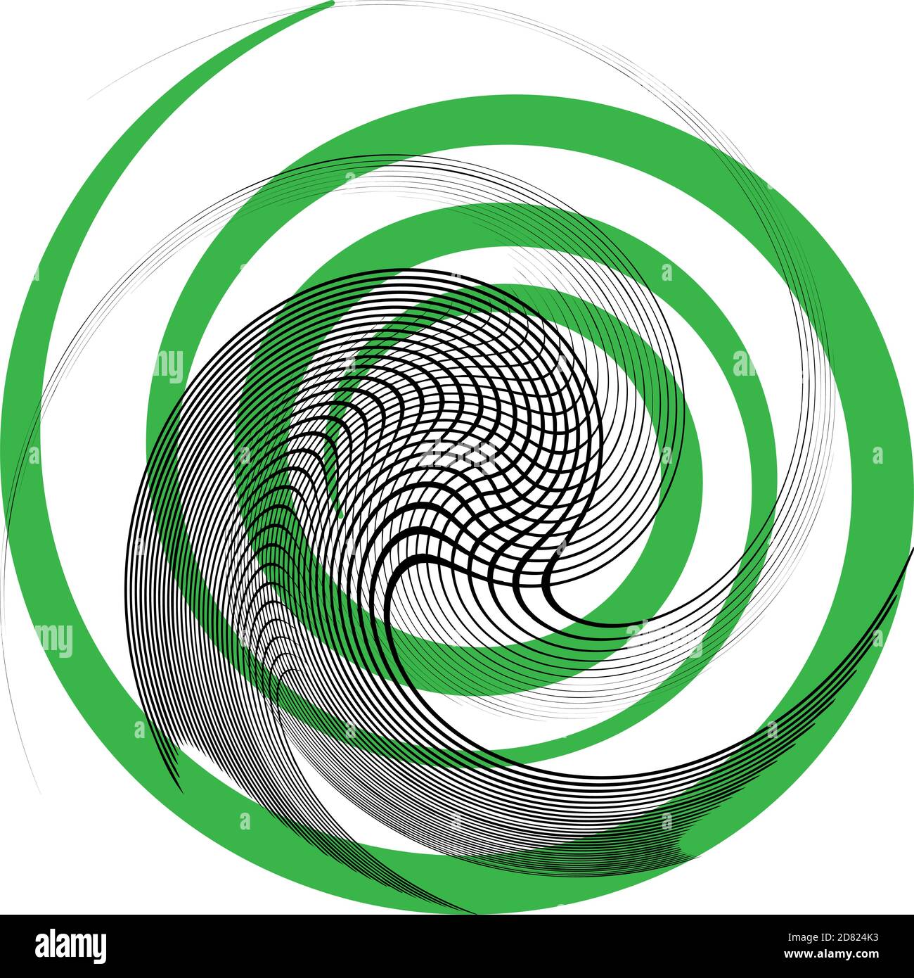 Overlaying abstract Spiral, Swirl, Twirl vector. Volute, helix ...