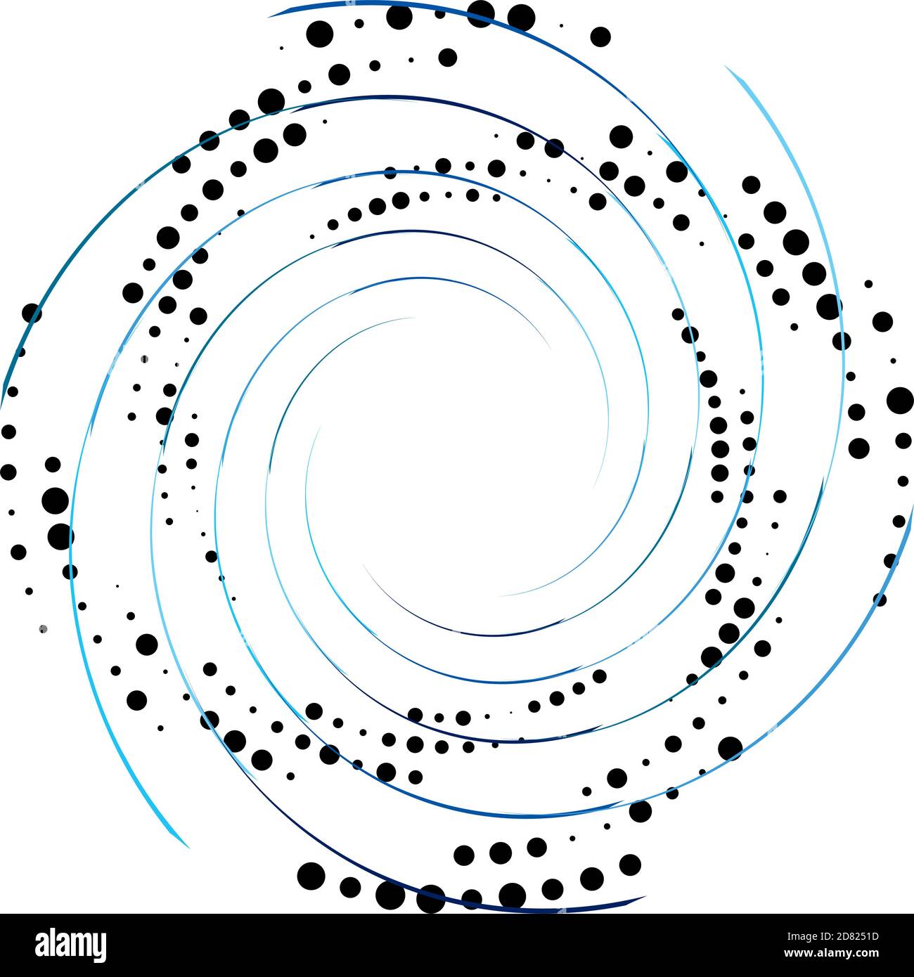 Overlaying abstract Spiral, Swirl, Twirl vector. Volute, helix ...