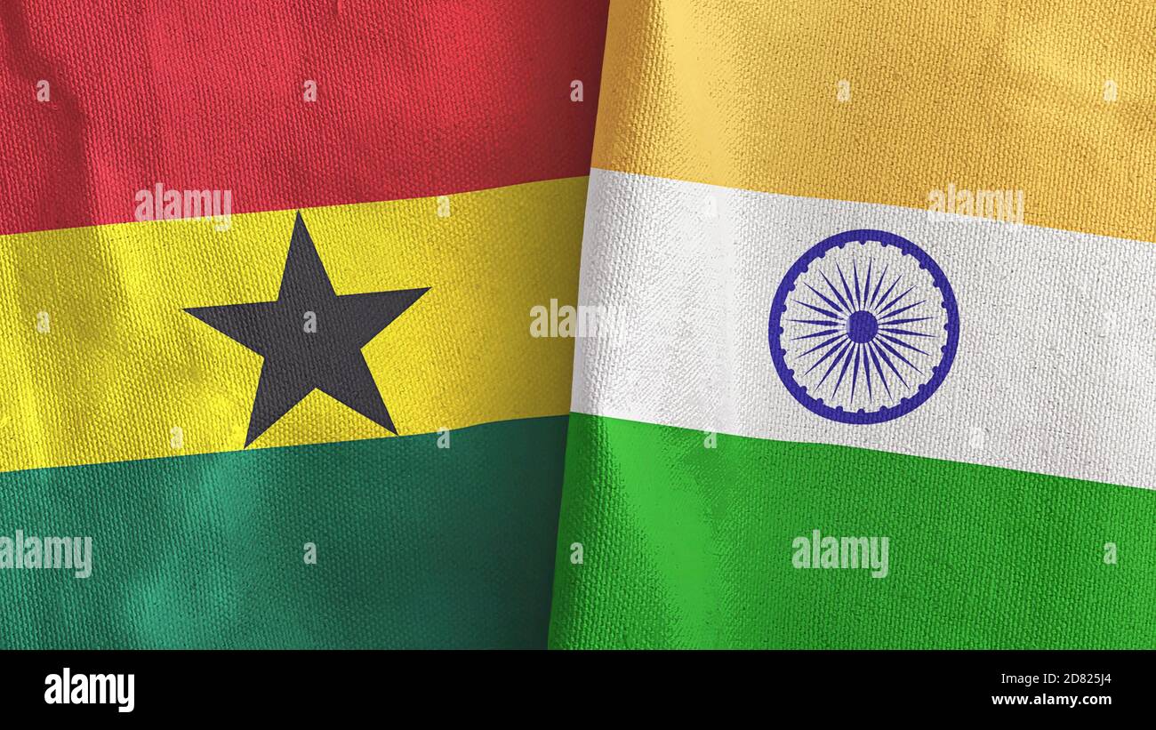 India ghana flag hi-res stock photography and images - Alamy