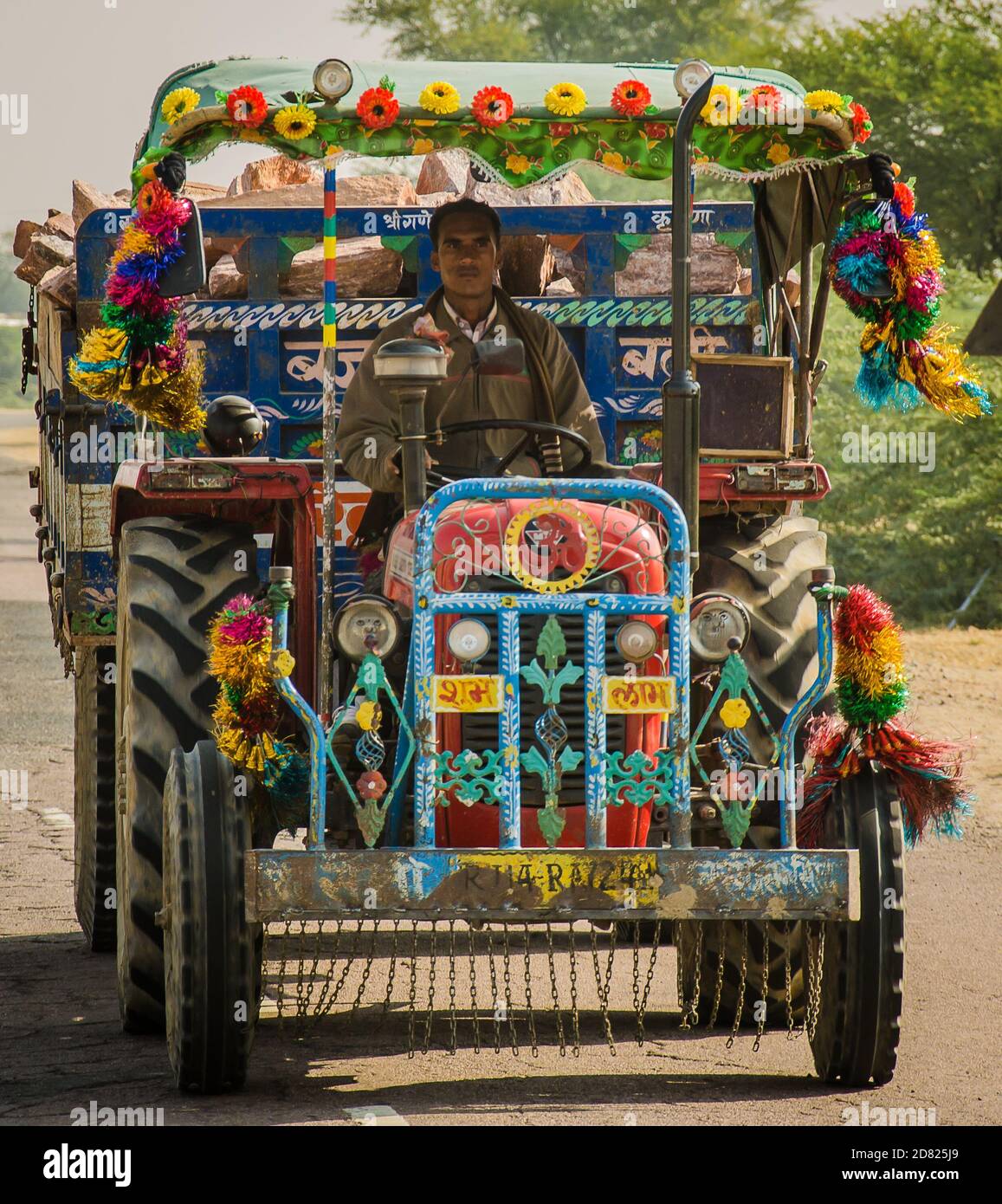 Truck art is a popular form of regional decoration in the Indian ...