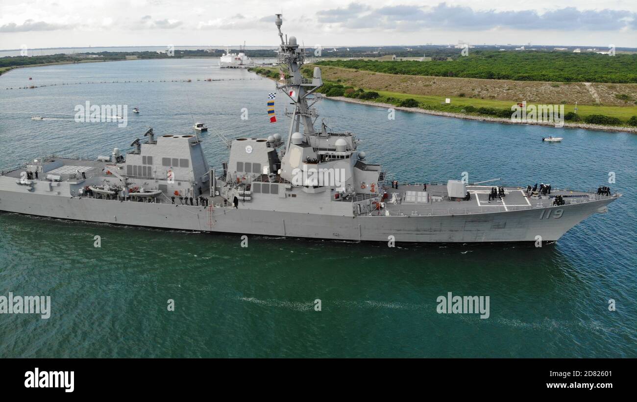 USS Delbert D. Black destroyer Stock Photo - Alamy
