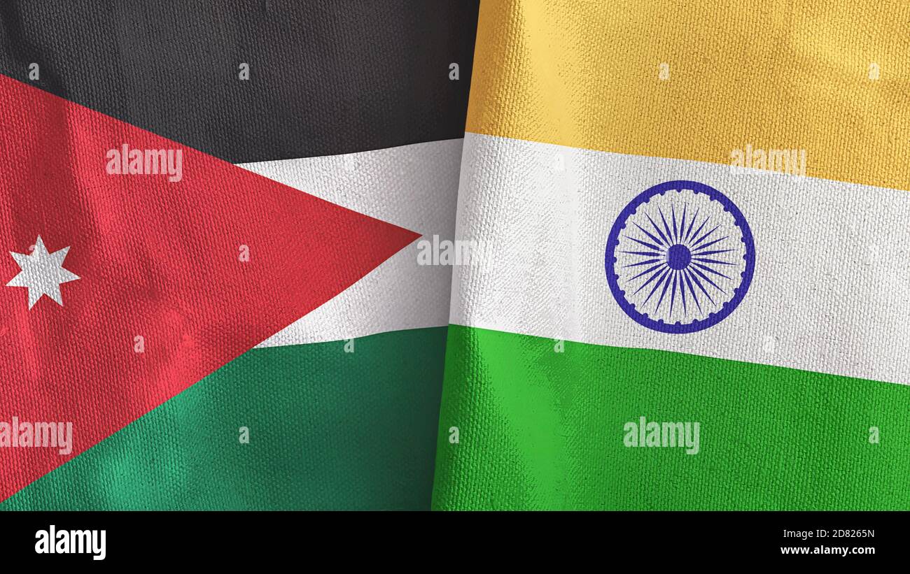 Jordan india flag hi-res stock photography and images - Alamy
