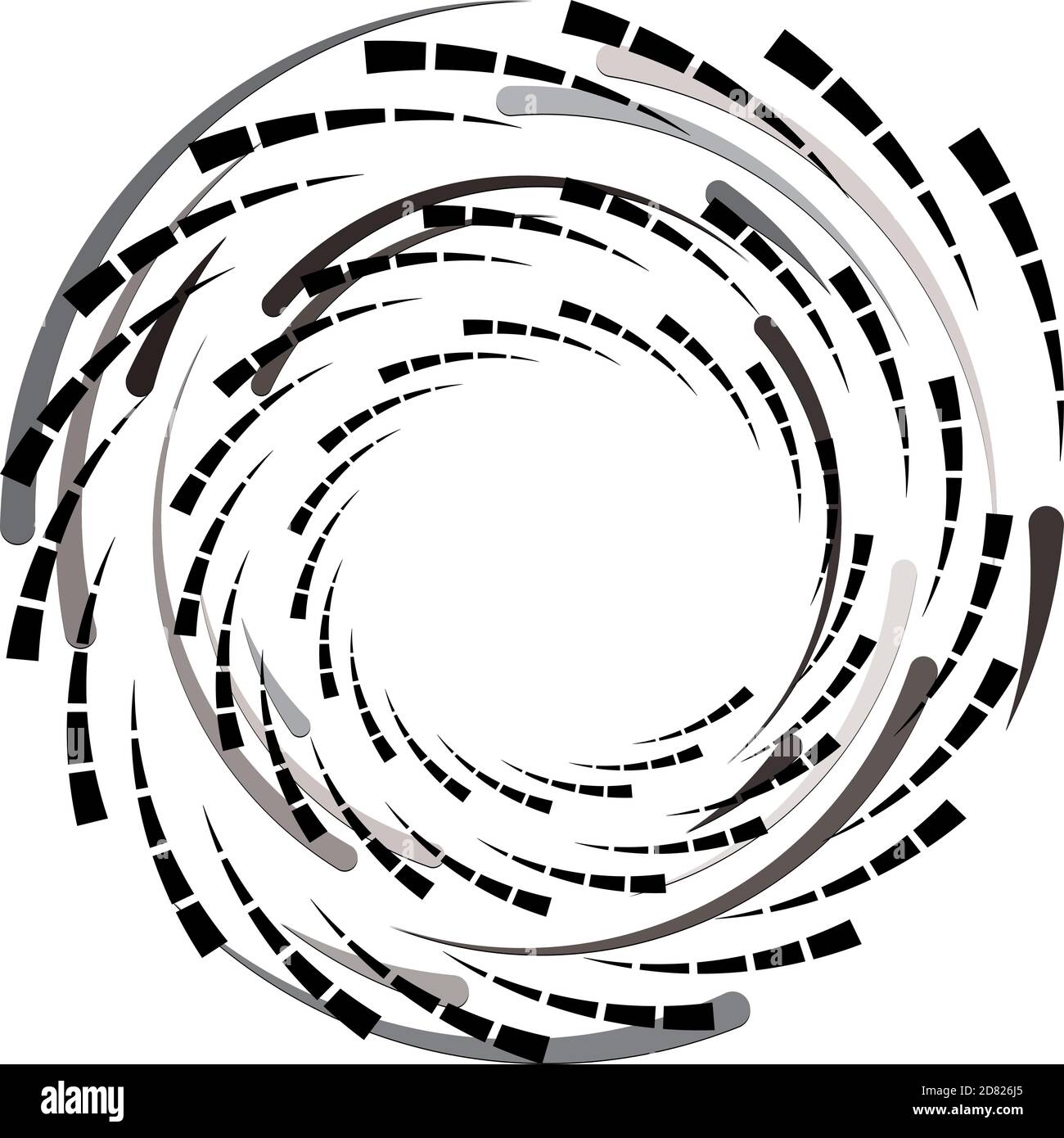 Overlaying abstract Spiral, Swirl, Twirl vector. Volute, helix ...