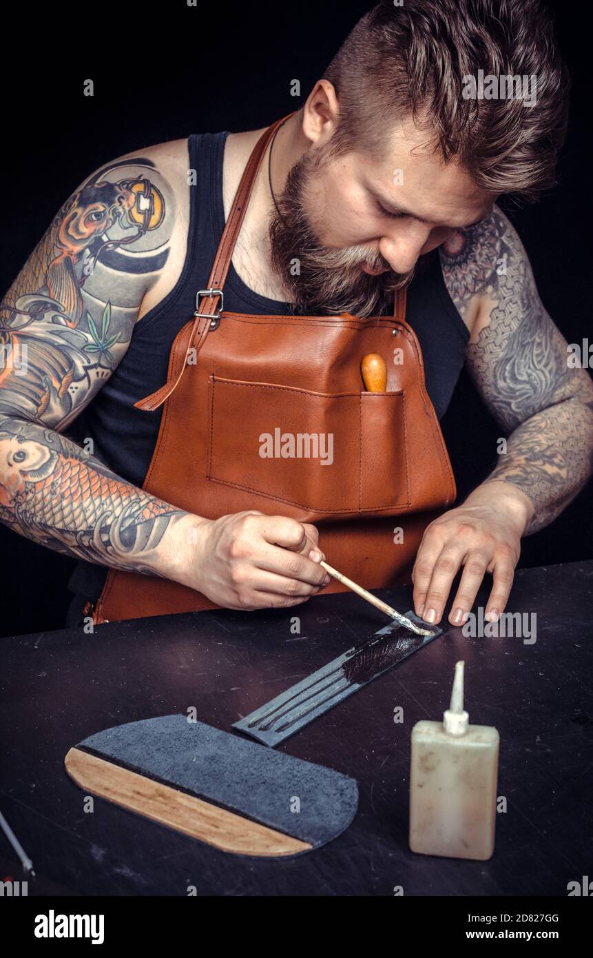 Leathercrafters hi-res stock photography and images - Alamy