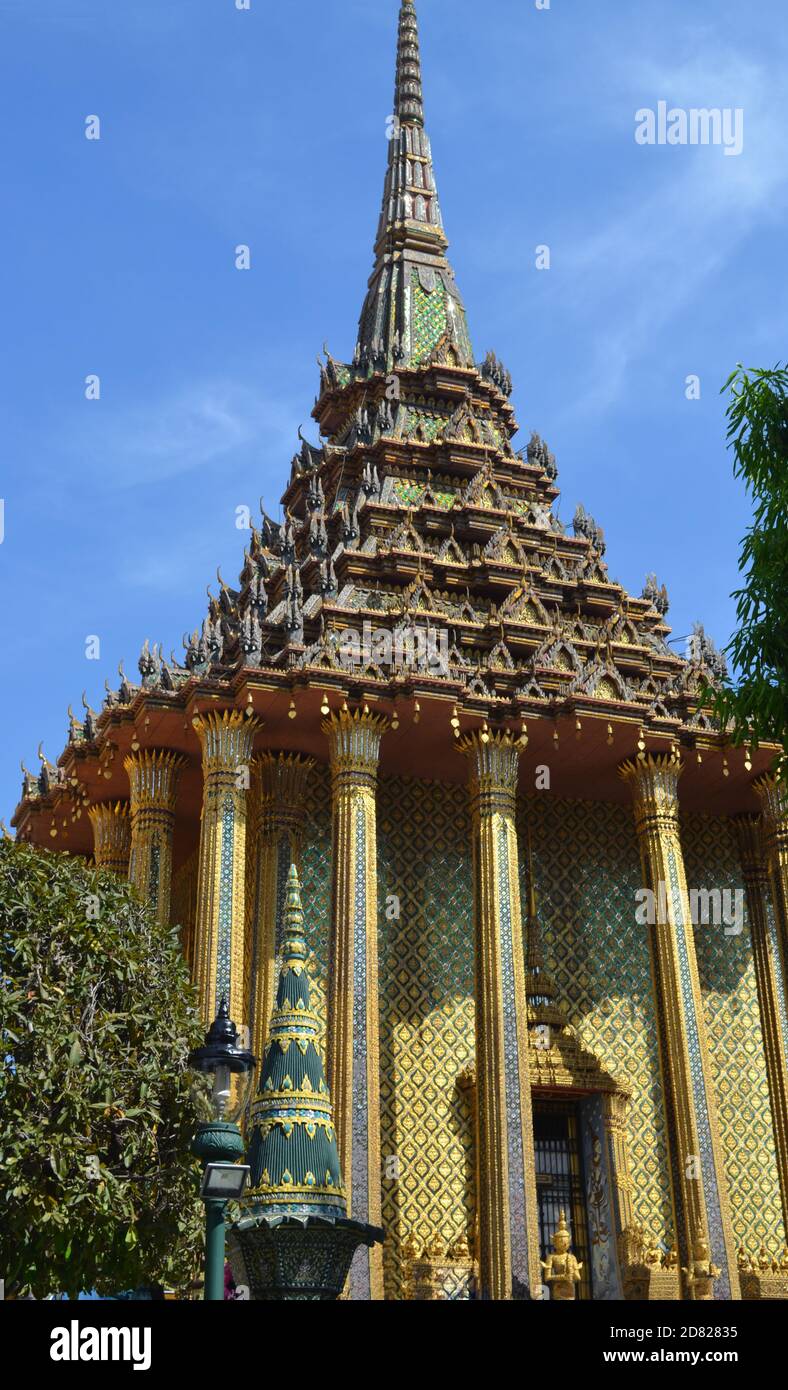 Bangkok, Thailand - Temple of the Emerald Buddha Stock Photo - Alamy