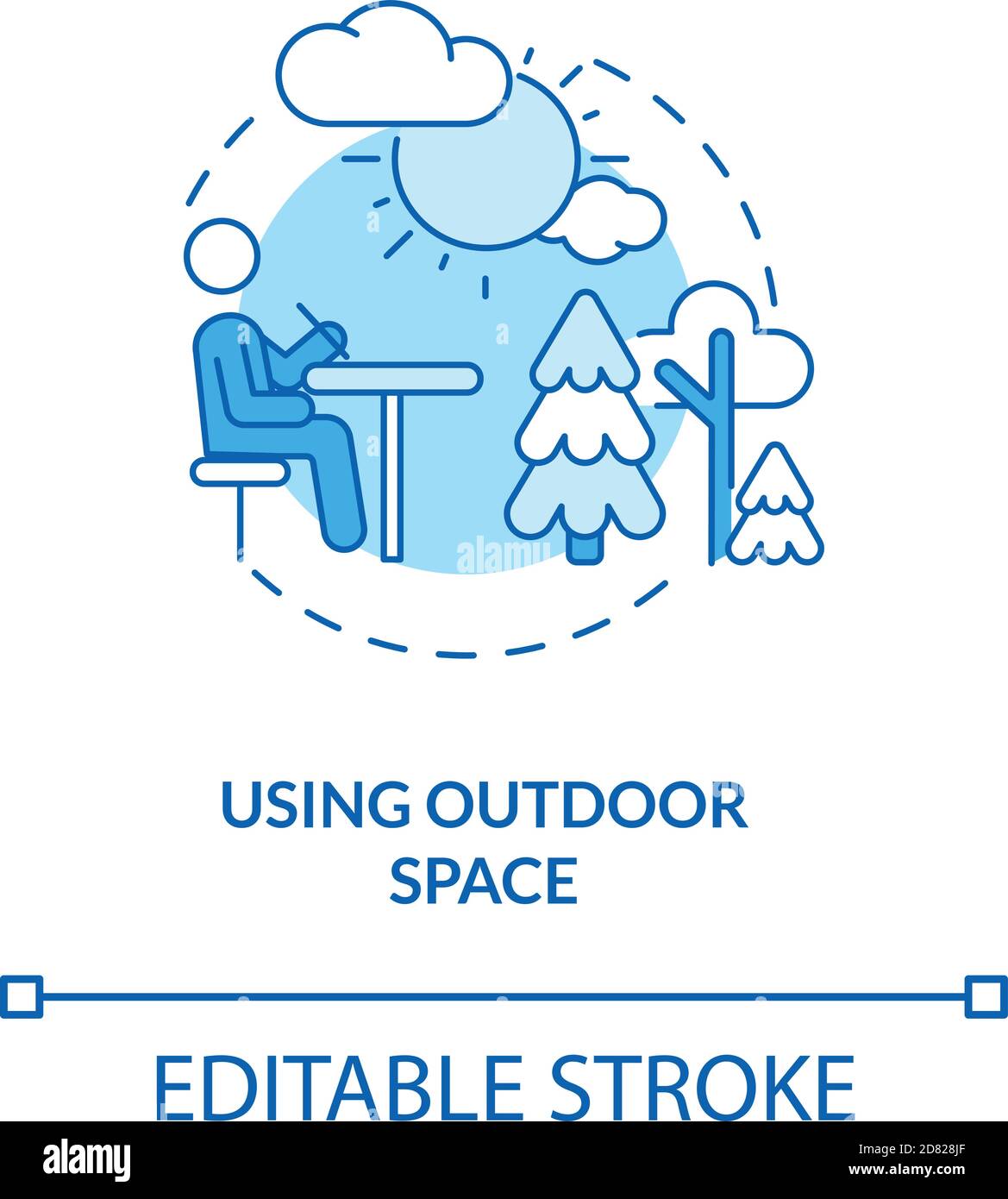 Outdoor classes Stock Vector Images - Alamy