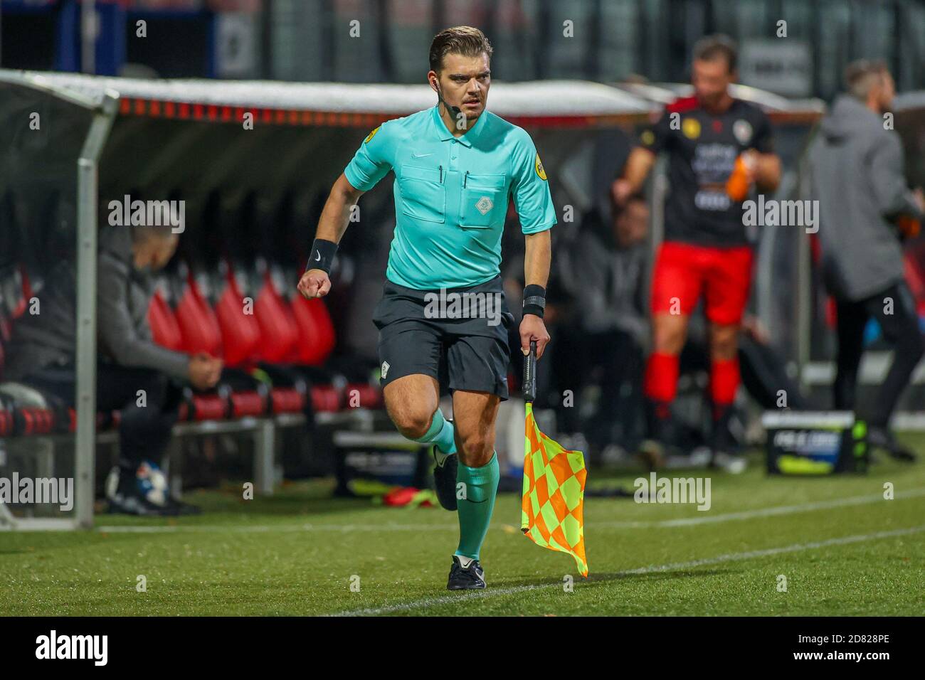 ROTTERDAM, NETHERLANDS - OCTOBER 26: Assistent referee Bas Persoon ...