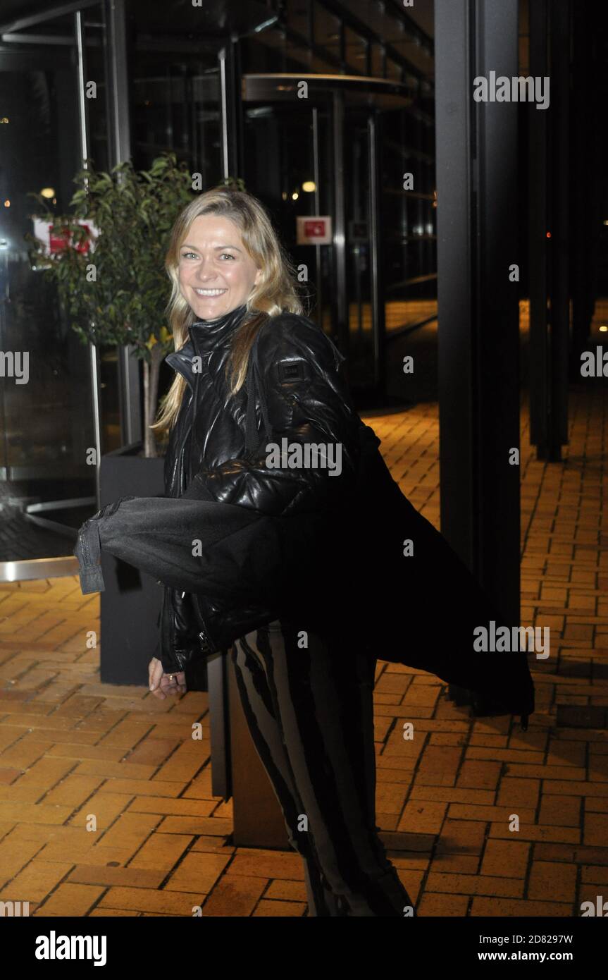 Linda Hesse bei der Ankunft zur MDR Aufzeichnung: Ross Antony ...