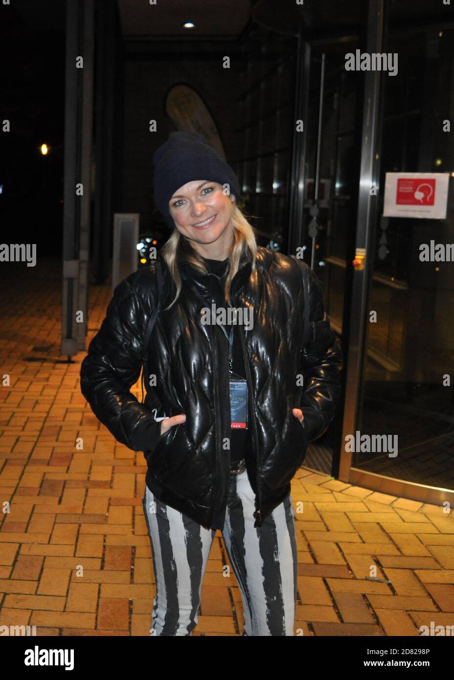 Linda Hesse bei der Ankunft zur MDR Aufzeichnung: Ross Antony ...