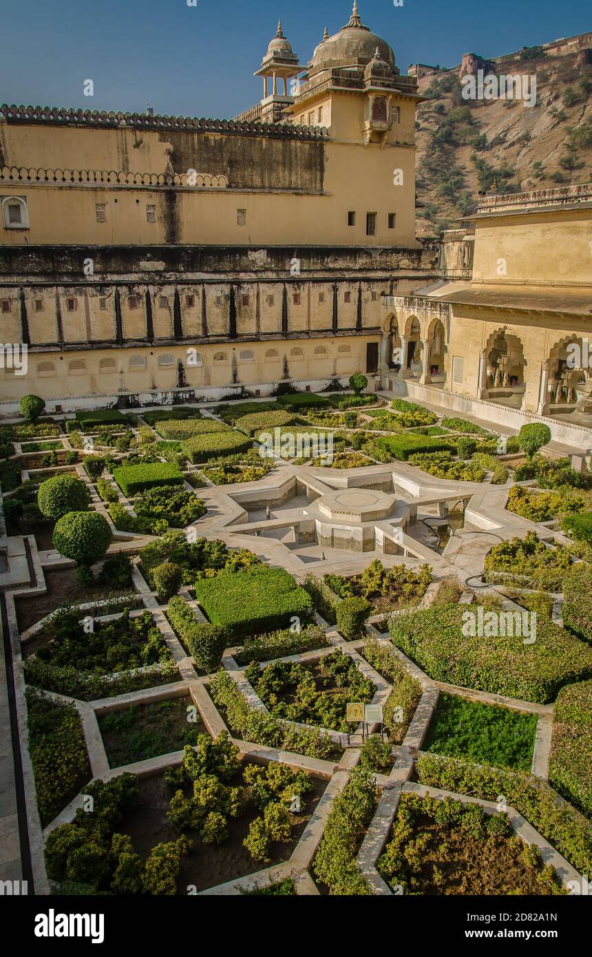 Amer Fort is known for its artistic style, blending both Hindu and ...