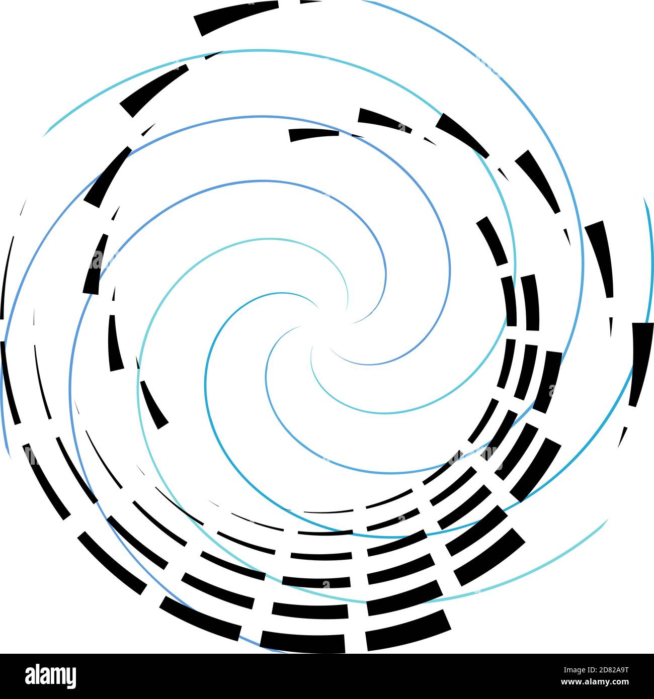 Overlaying abstract Spiral, Swirl, Twirl vector. Volute, helix ...
