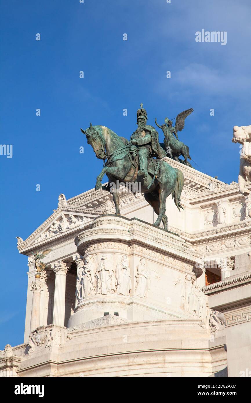 Famous "Altare della Patria" in Rome, Italy Stock Photo - Alamy