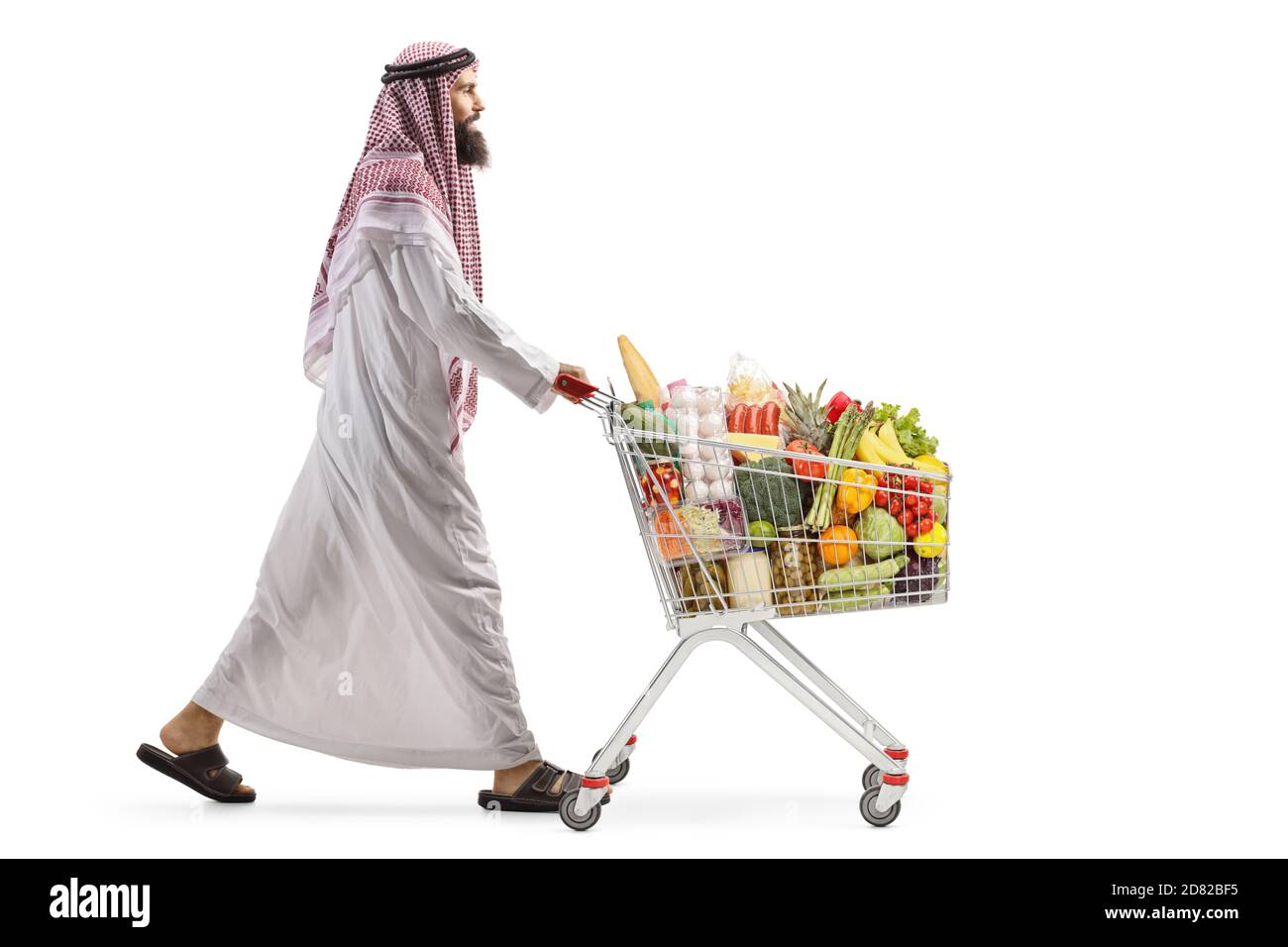 Arab man walking hi-res stock photography and images - Alamy
