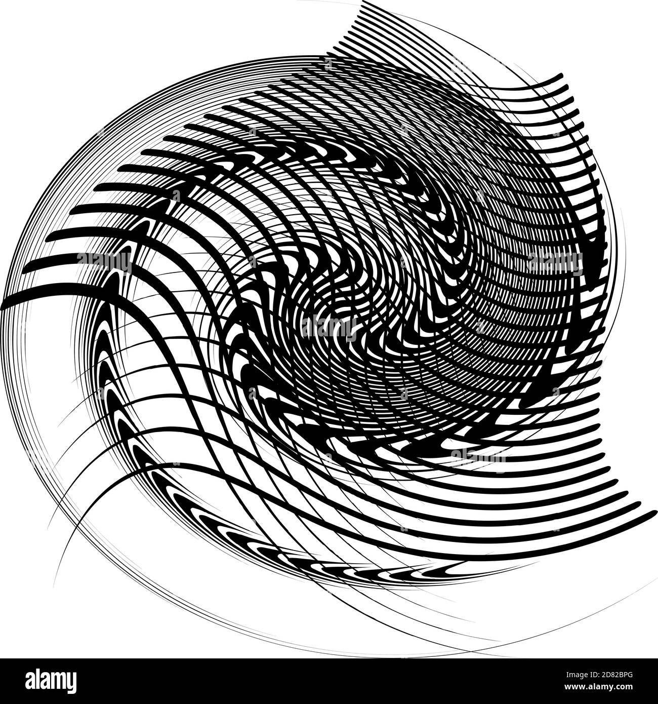 Overlaying abstract Spiral, Swirl, Twirl vector. Volute, helix ...