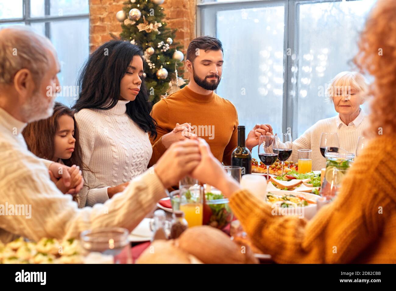 Mixed Family Thanksgiving Dinner
