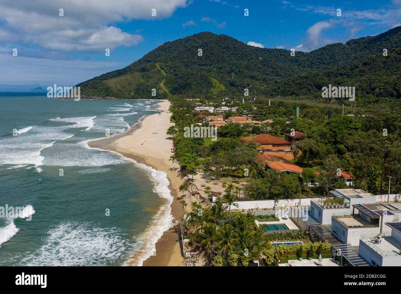 Maresias Beach, Sao Paulo, Brazil. South America Stock Photo - Alamy