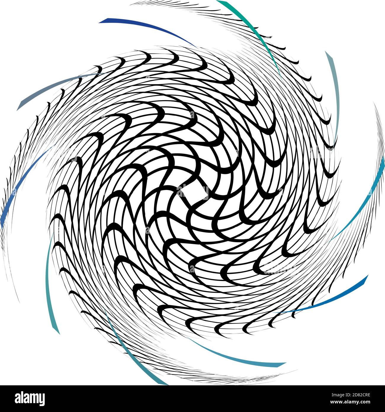 Overlaying abstract Spiral, Swirl, Twirl vector. Volute, helix ...