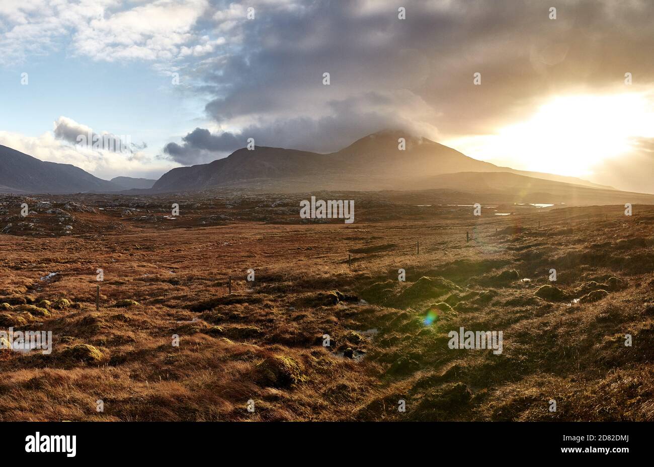 Scottish moor sunset hi-res stock photography and images - Alamy