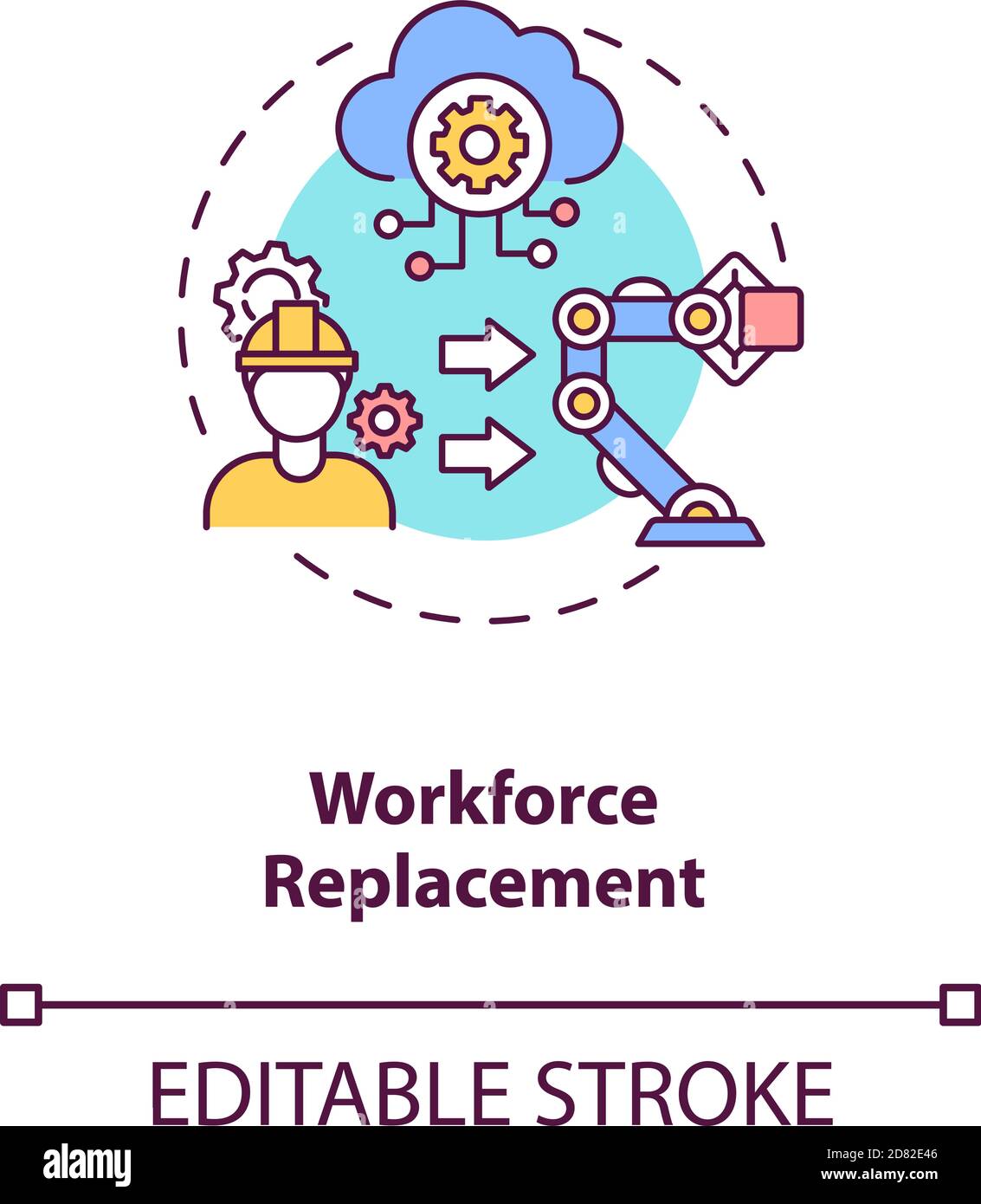Workforce transformation Cut Out Stock Images & Pictures - Alamy