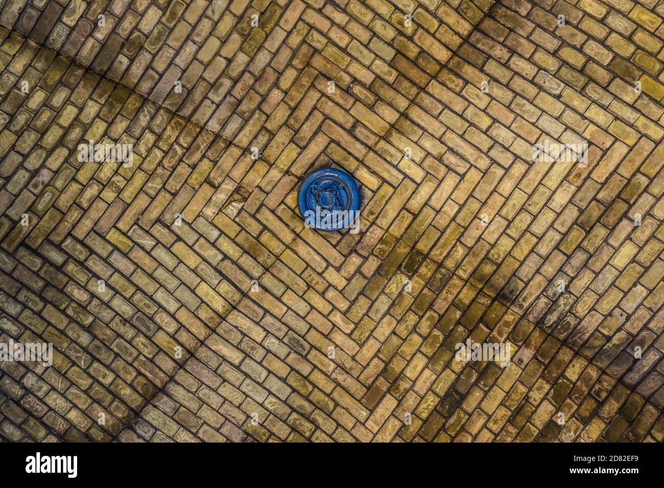 detail of a historic tile ceiling Stock Photo - Alamy