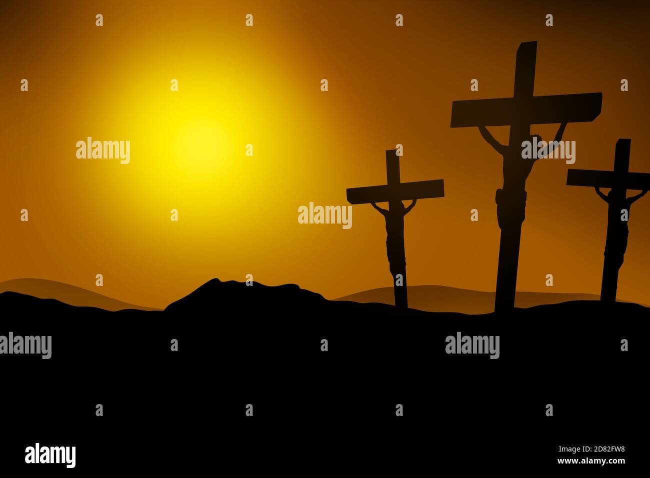 Cross of Jesus Christ Stock Photo - Alamy
