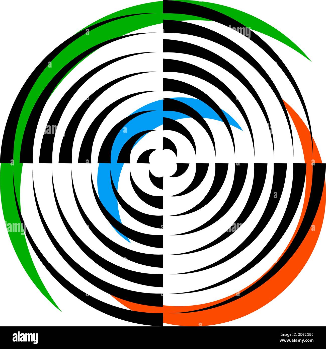 Overlaying abstract Spiral, Swirl, Twirl vector. Volute, helix ...