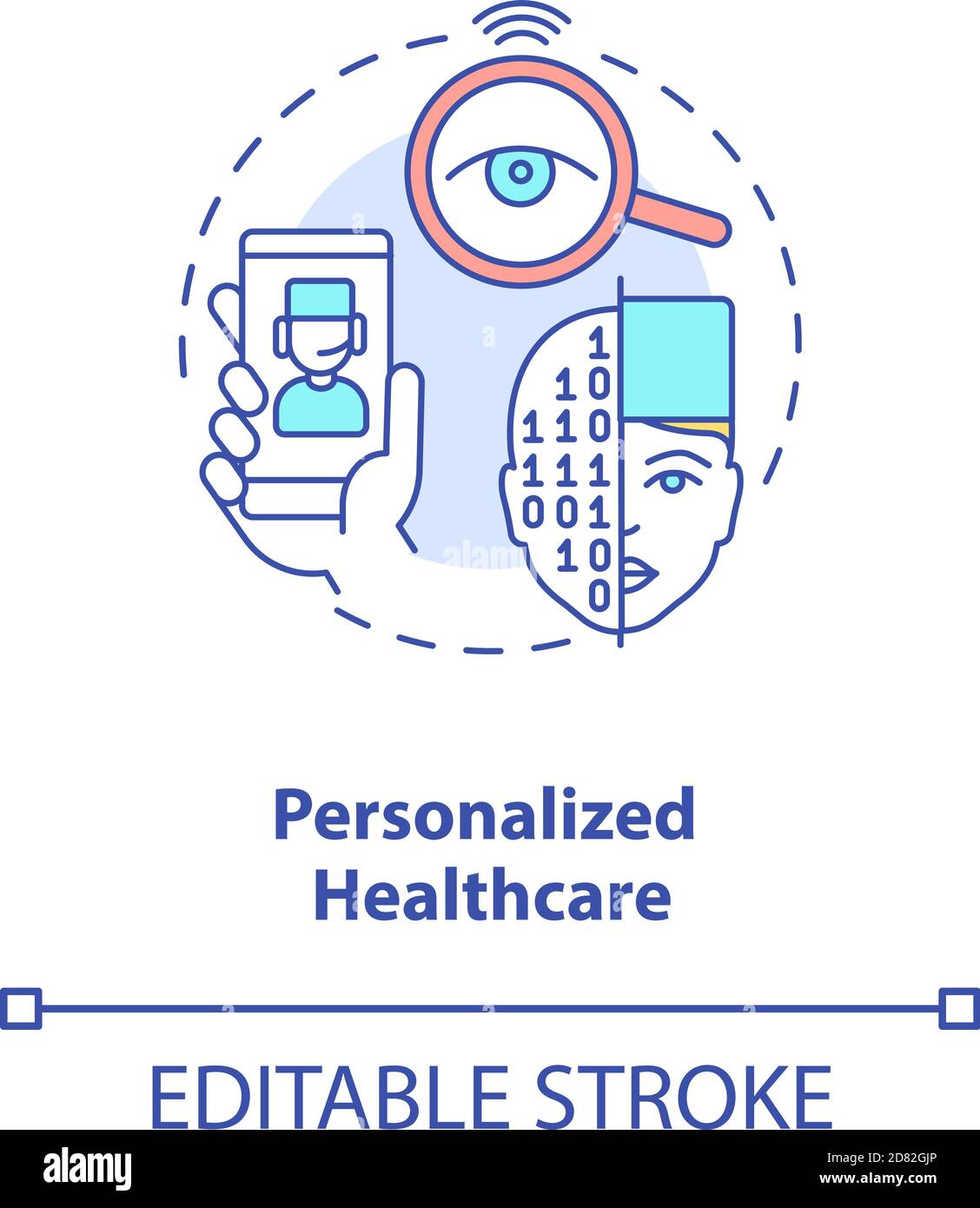 Digital ai and healthcare and hospital Stock Vector Images - Alamy