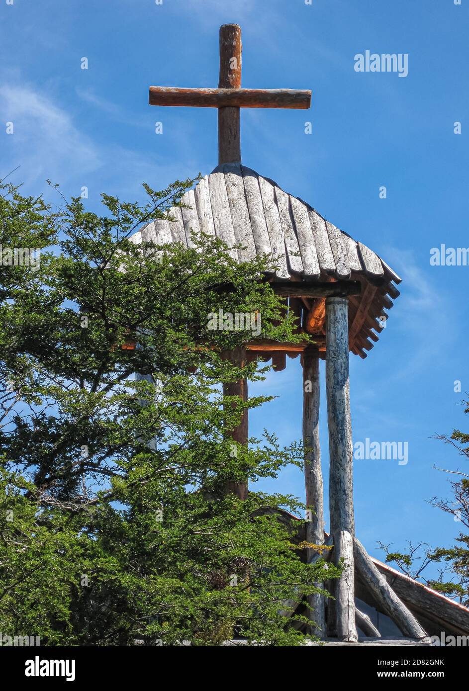 Riesco Island, Chile - December 12, 2008: Posada Estancia Rio Verde ...