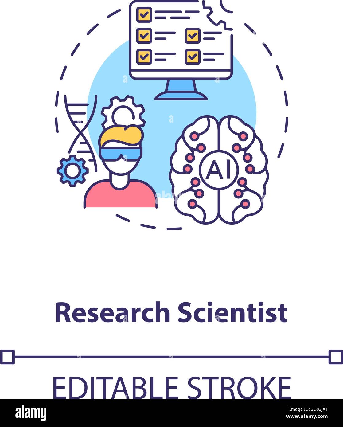 Research scientist Cut Out Stock Images & Pictures - Alamy