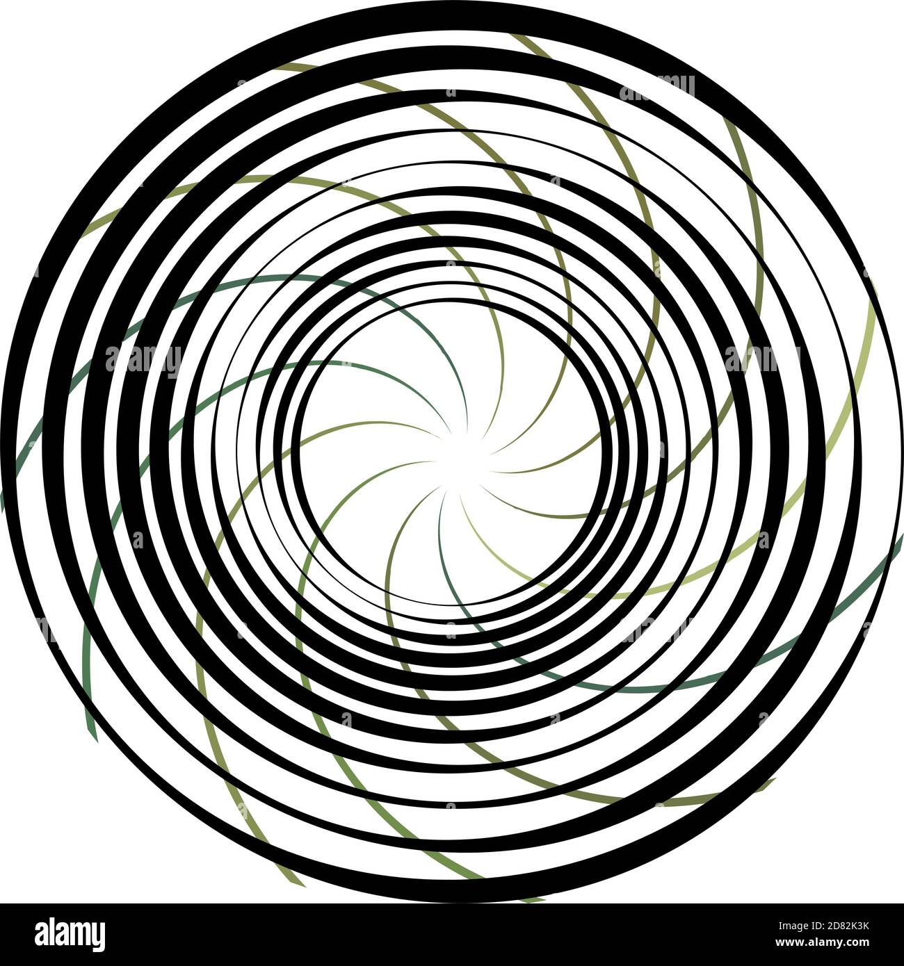 Overlaying abstract Spiral, Swirl, Twirl vector. Volute, helix ...
