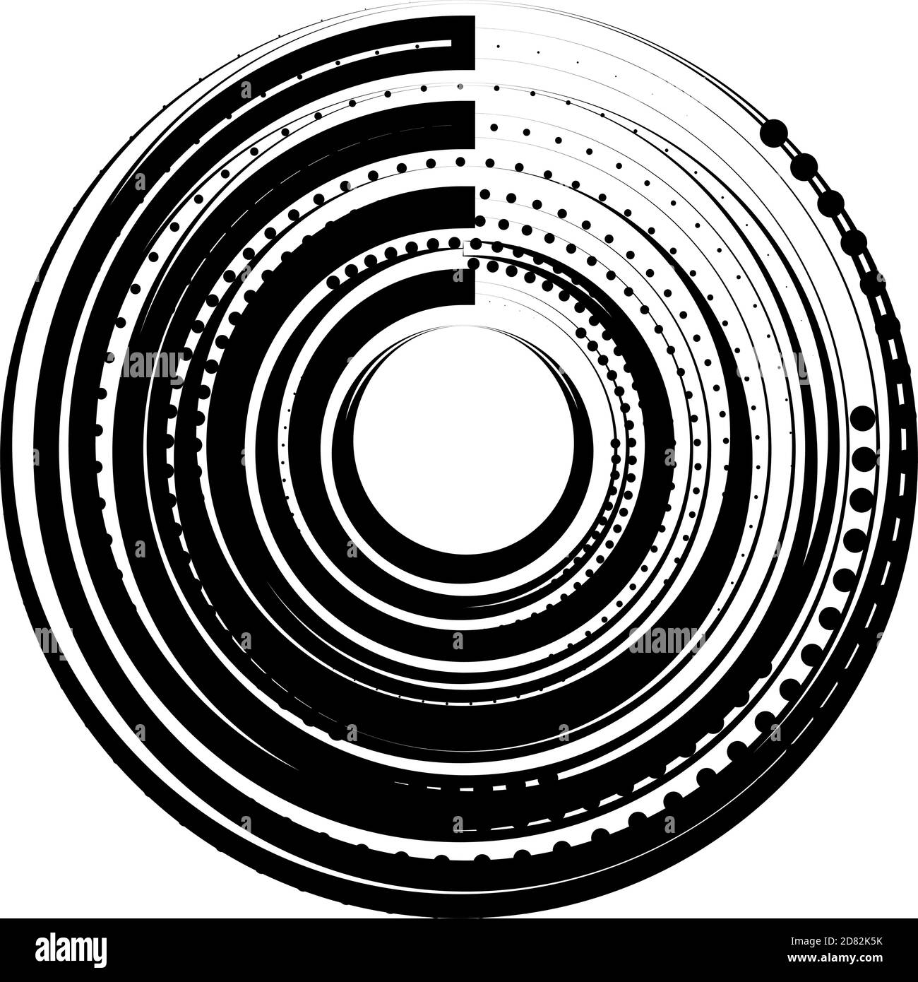 Overlaying abstract Spiral, Swirl, Twirl vector. Volute, helix ...