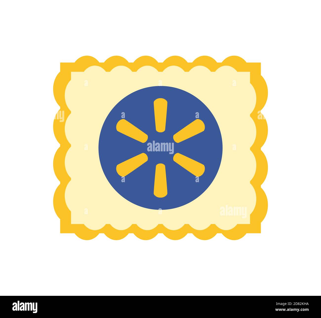Walmart icon logo hi-res stock photography and images - Alamy