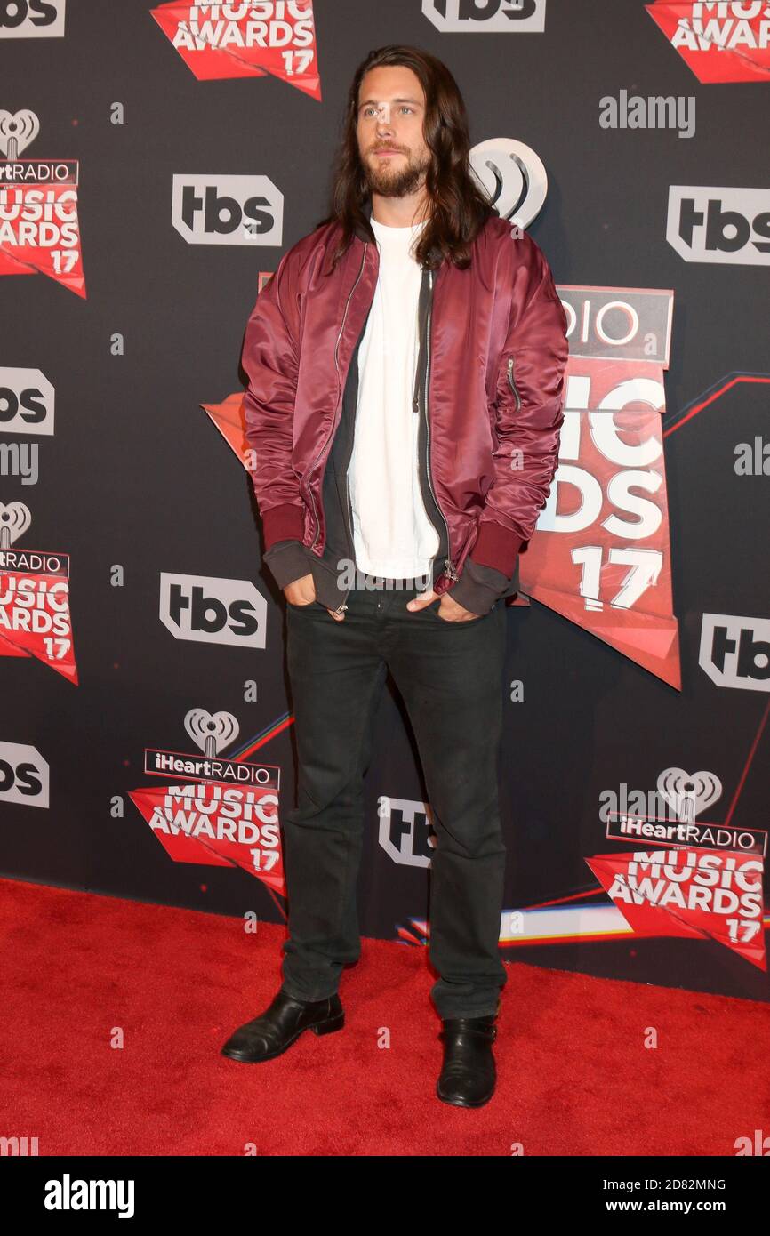 LOS ANGELES - MAR 5: Ben Robson at the 2017 iHeart Music Awards at ...