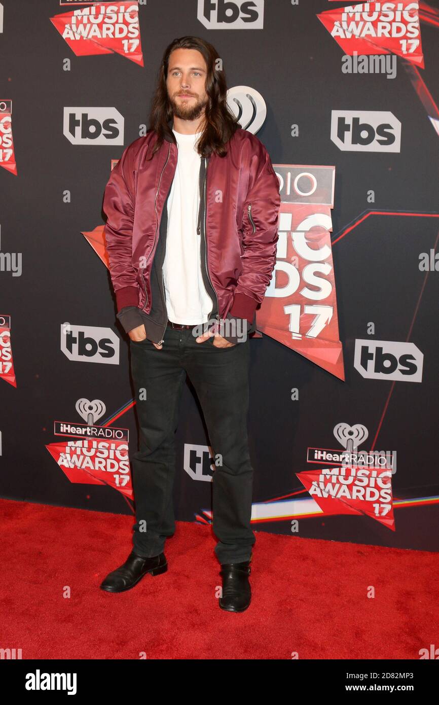 LOS ANGELES - MAR 5: Ben Robson at the 2017 iHeart Music Awards at ...