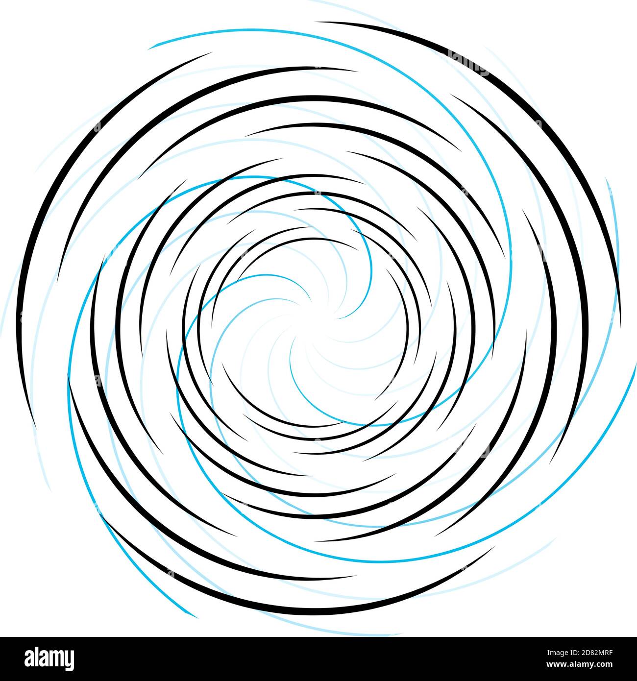 Overlaying abstract Spiral, Swirl, Twirl vector. Volute, helix ...