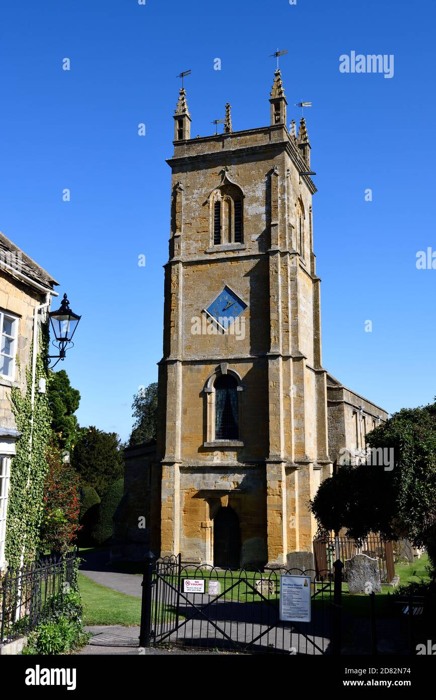 St Peter and Paul Blockley Church Gloucestershire England UK Stock ...