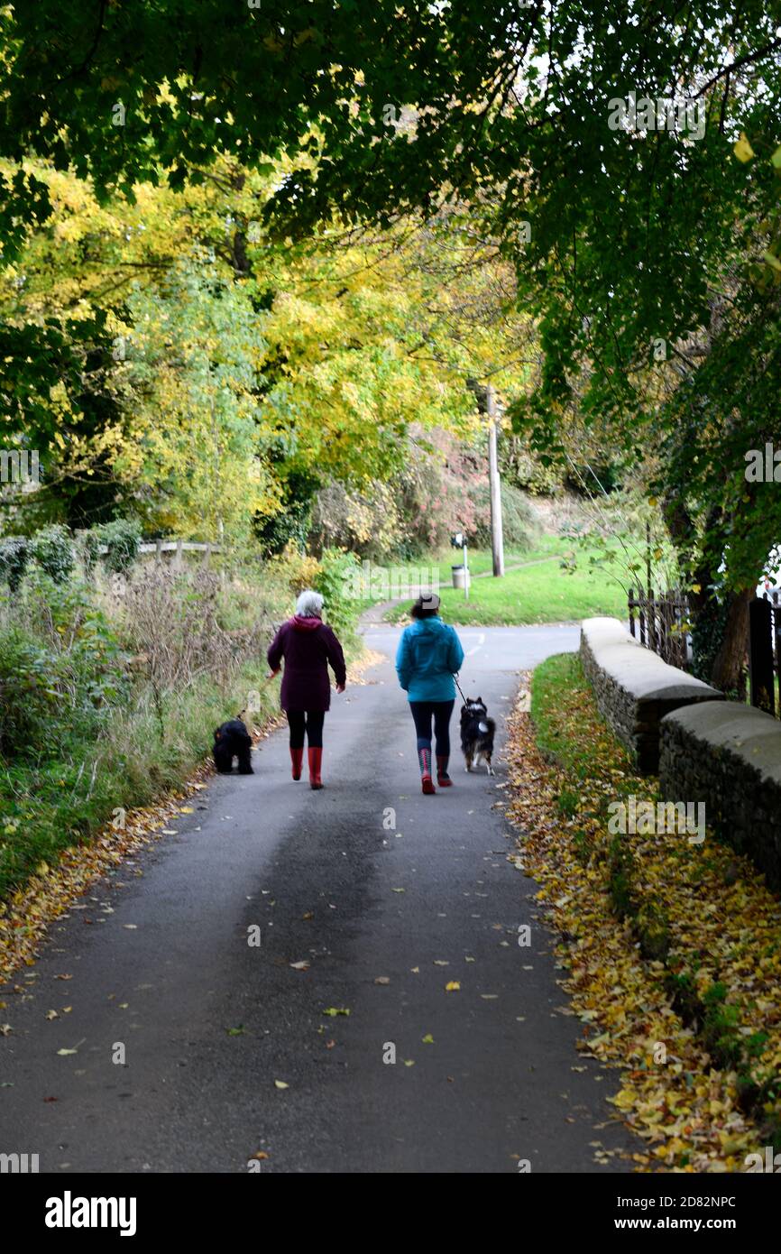 Autumn in Hook Norton Oxfordshire England UK Stock Photo - Alamy