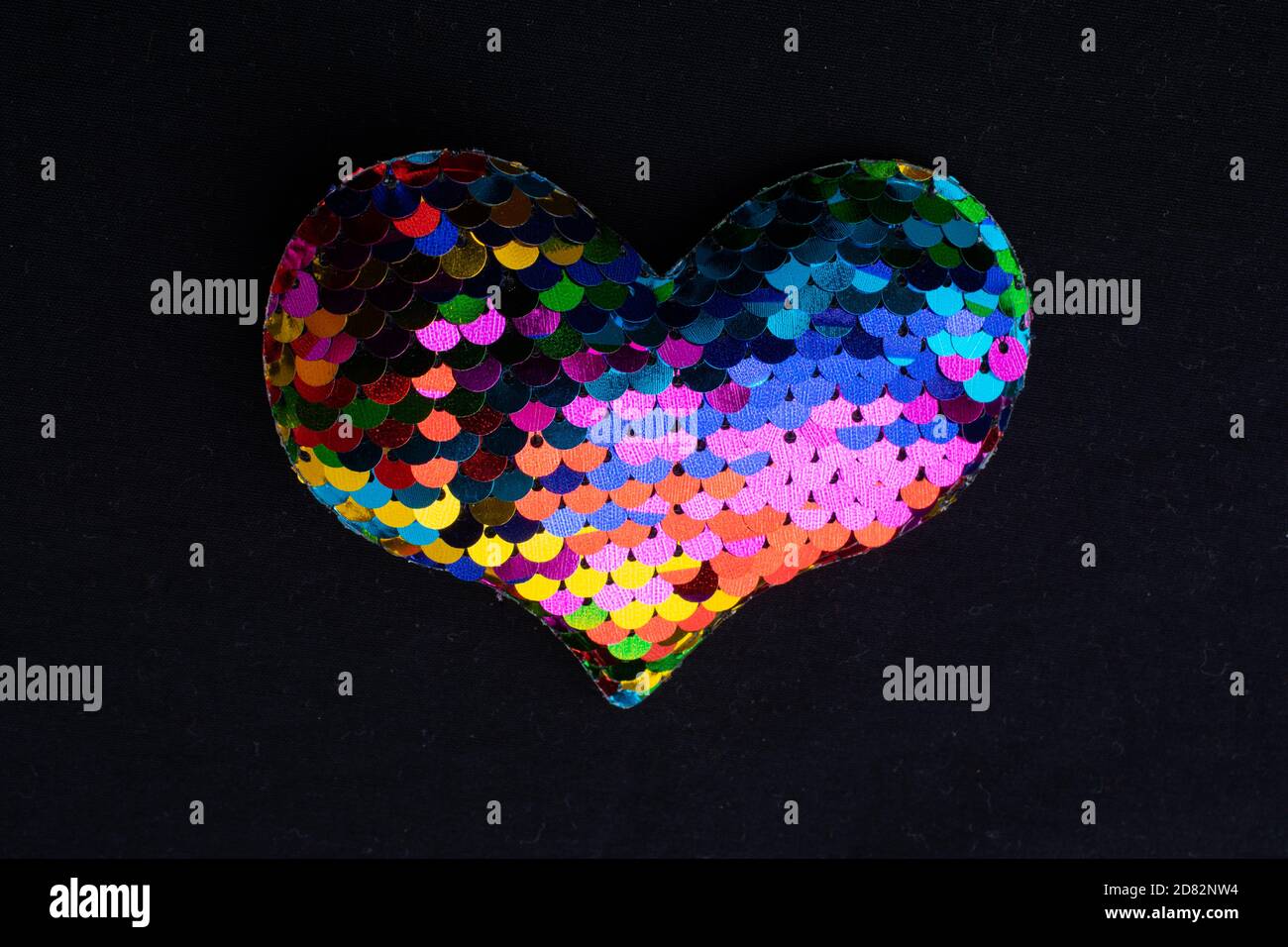 Heart shaped object in view as love conception Stock Photo - Alamy