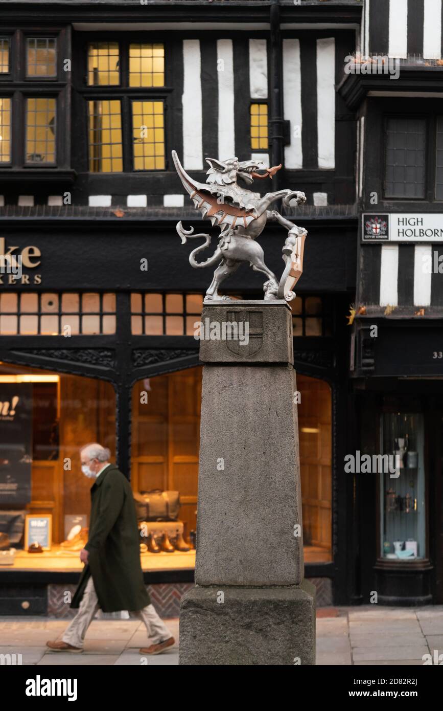 Staple Inn is a part-Tudor building on the south side of High Holborn ...