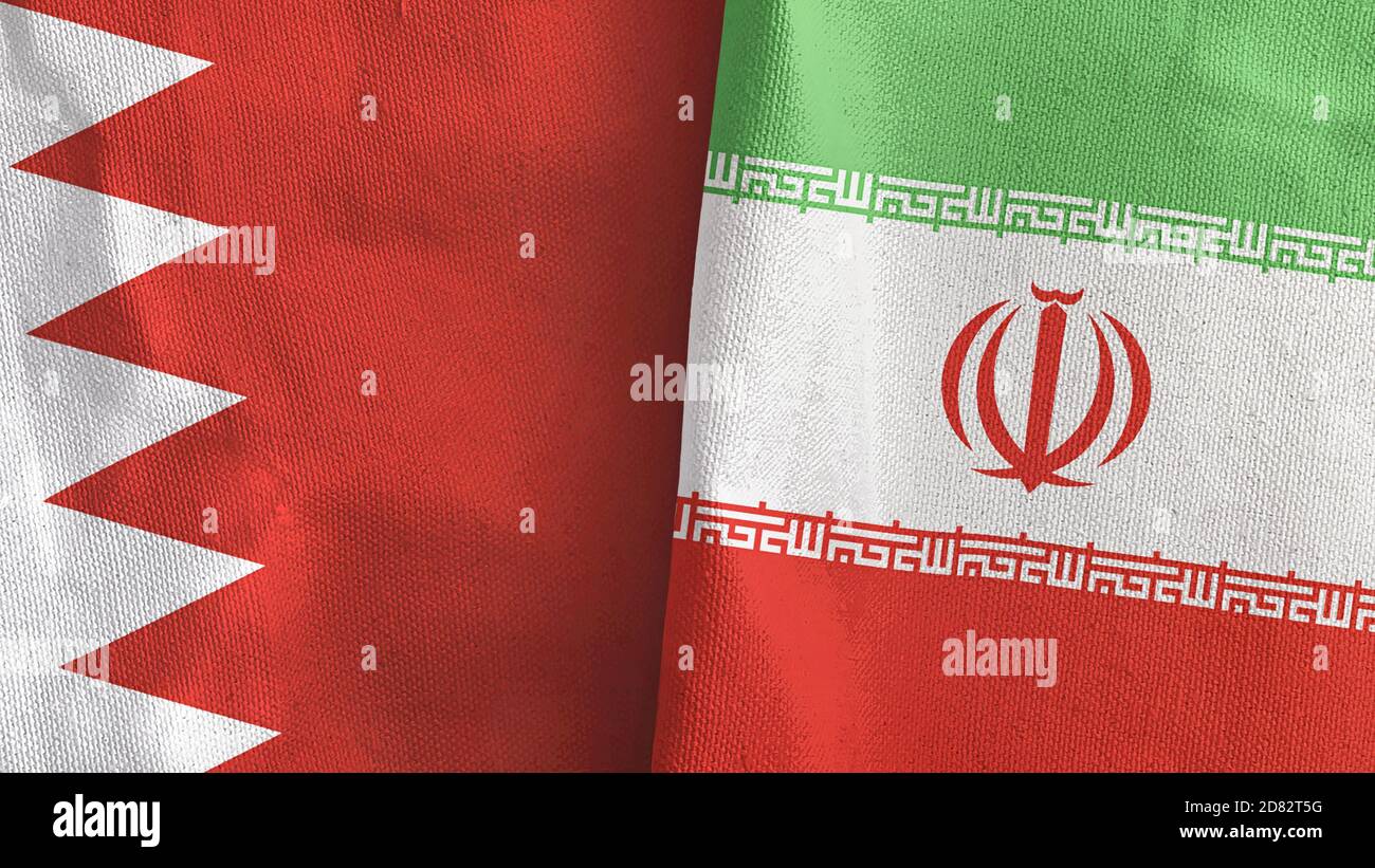 Bahrain iran flag hi-res stock photography and images - Alamy