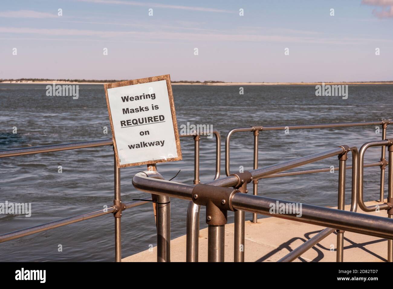 Warning sign on jetty hi-res stock photography and images - Alamy