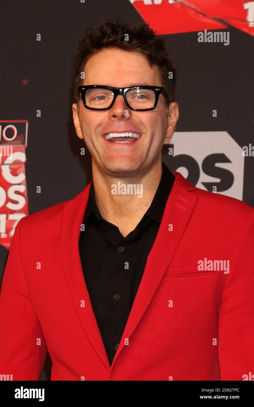 LOS ANGELES - MAR 5: Bobby Bones at the 2017 iHeart Music Awards at ...