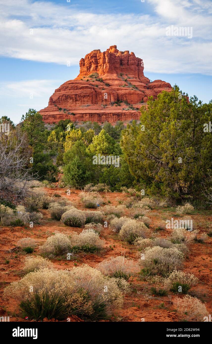 Landscape, Desert Buttes at Sedona, Arizona Stock Photo - Alamy