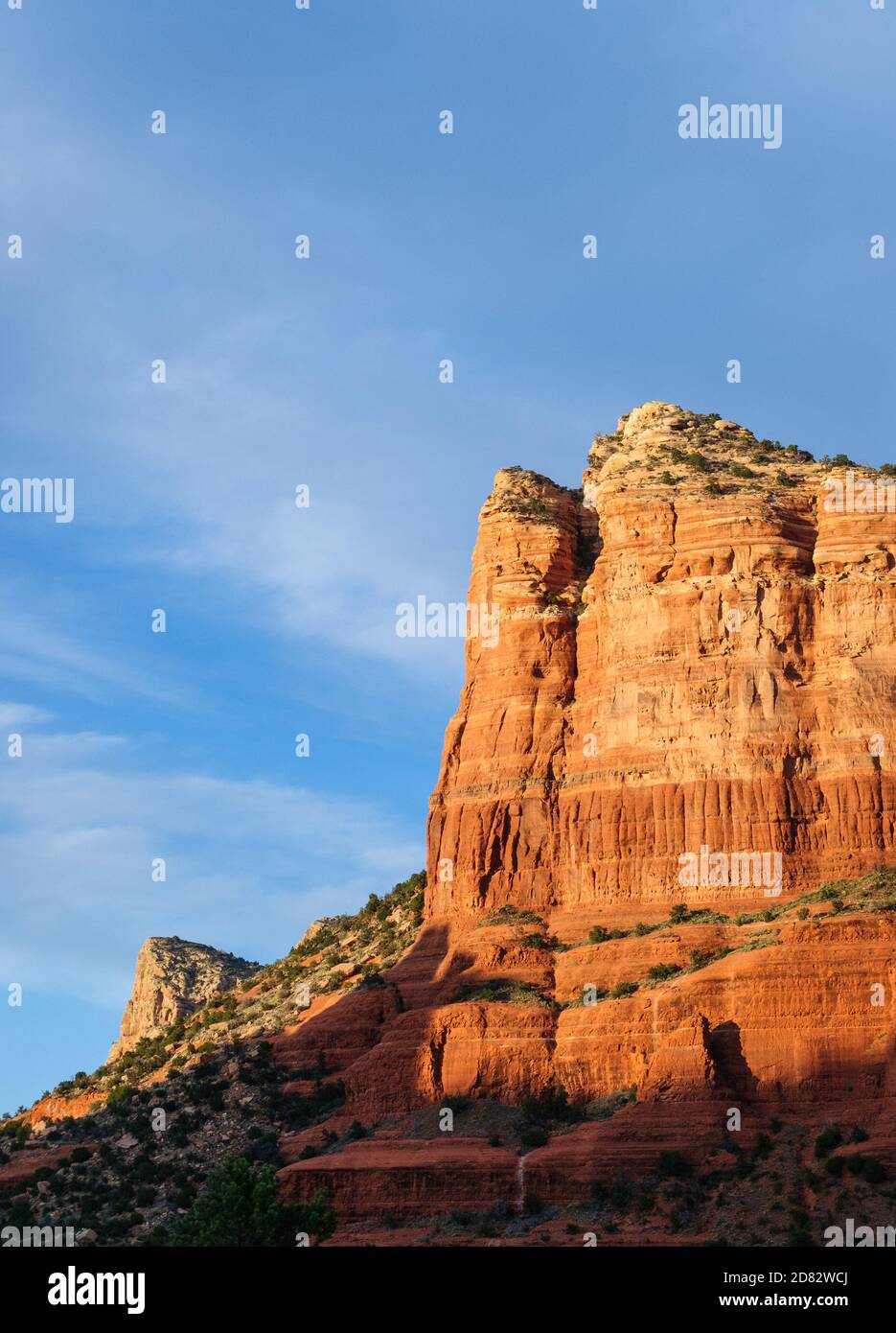Landscape, Desert Buttes at Sedona, Arizona Stock Photo - Alamy